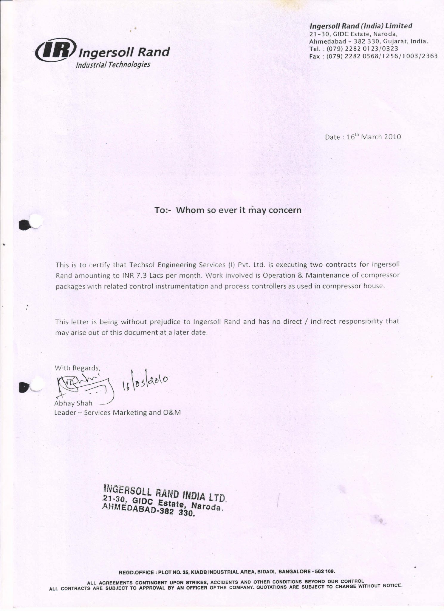 About Us – Techsol Engineering Services (India) Pvt Ltd,